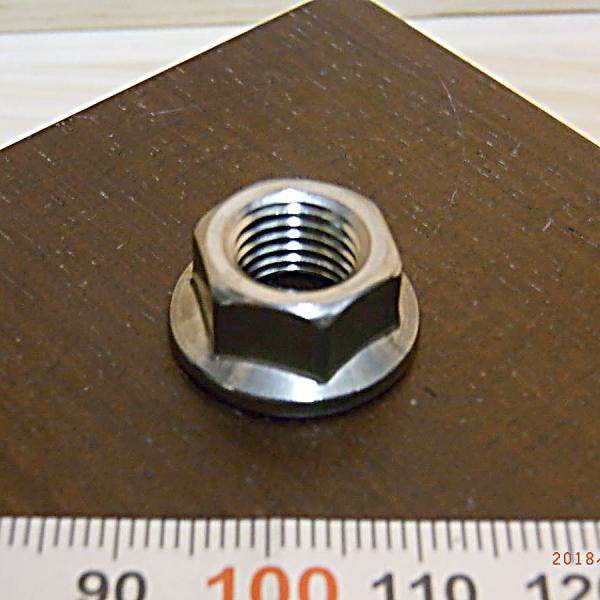 サイズ：ネジ部 M10 ピッチ1.25mm 高さ9mm 六角対辺14mm フランジ径19mm素材：ステンレス入数：2個用途：オートバイのパーツの取付け等に。特に振動でネジが緩みやすい箇所に。