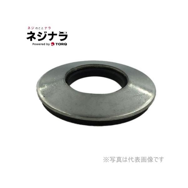【M4~12まで取扱あり座金とゴムが一体になっています。金属とゴムを加硫接着しているため強力な接着力があり、抜群のシール性と防振性、ゆるみ止め、吸音性、座面キズ防止、絶縁性など多機能を有します。自動車をはじめ多くの箇所に使用されます。