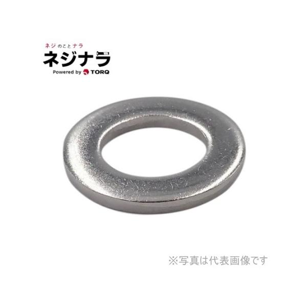 ISO規格の丸座金です。軸力に対して十分な座面を確保する役割を果たします。