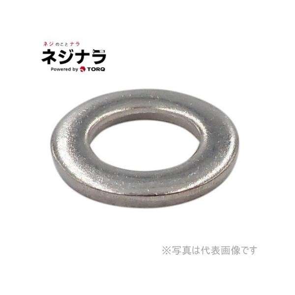 小形の丸座金です。軸力に対して十分な座面を確保する役割を果たします。