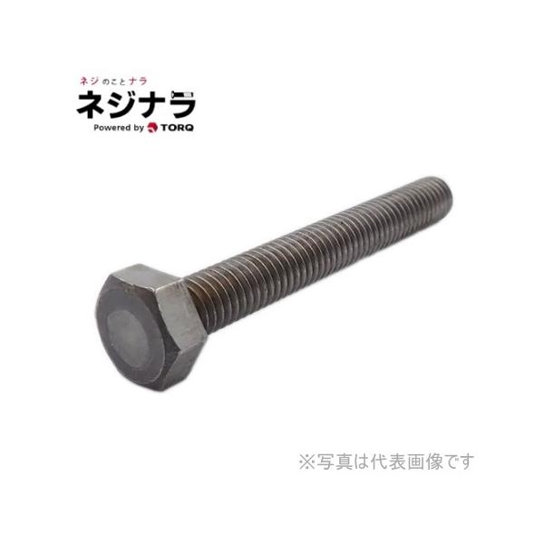 頭の形が六角柱形状をしたボルトです。首下はすべてねじが切ってあります。