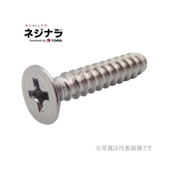 B0タッピング(2種)です。皿頭で、タップやナットを使用せず下穴だけで締結ができる薄板鋼板用のねじです。ピッチは1種A形より細かいです。先端はテーパーになっています。