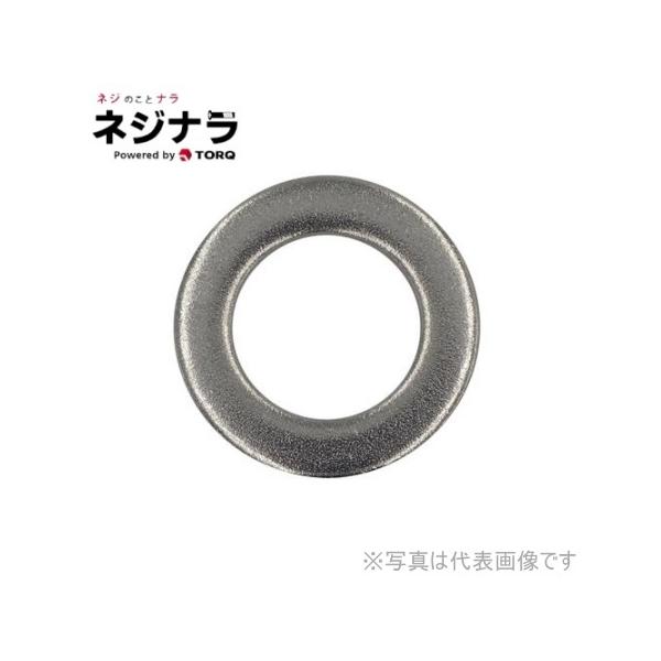 小形の丸座金です。軸力に対して十分な座面を確保する役割を果たします。
