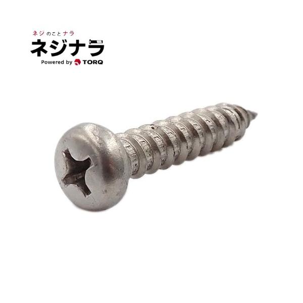 【M2~8まで取扱あり】Aタッピング(1種)です。ナベ頭で、タップやナットを使用せず下穴だけで締結ができる薄板鋼板用のねじです。A形はピッチが最も荒く先端部まで尖り、先端までねじ山が立っています。先端の尖っている部分は穴のセンターの位置決め...