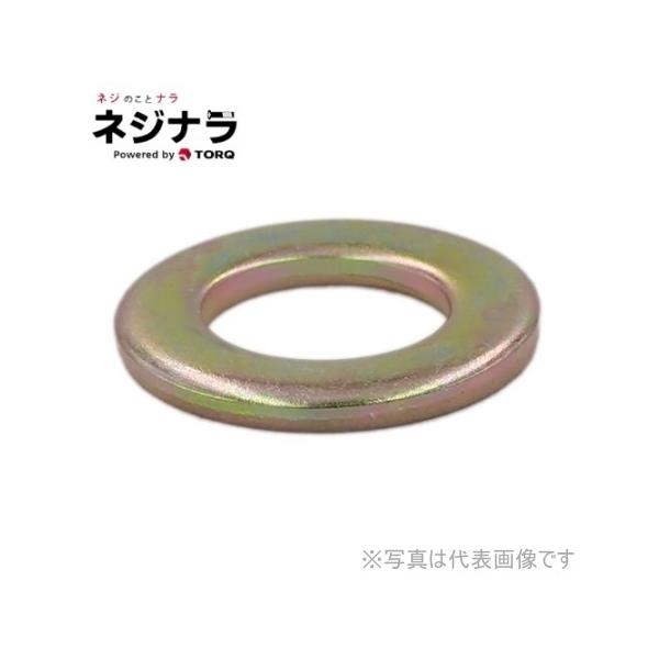 ISO規格の丸座金です。軸力に対して十分な座面を確保する役割を果たします。