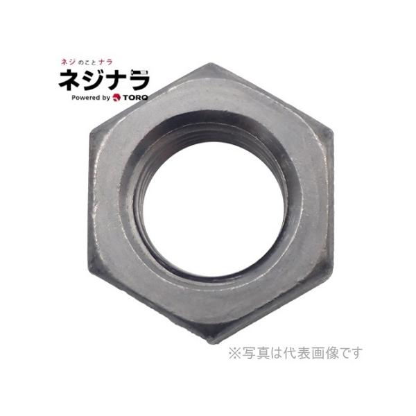 形状が六角柱のナットです。一般に広く使用されているのが1種ナットで、片側のみ面取りされています。高さはねじ径×0.8なので8割ナットとも呼ばれます。