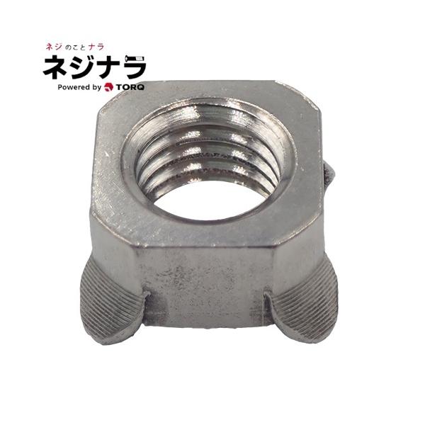 パイロット無しの1D形です。ウエルドナットとも呼ばれ、専用機械により金属鋼板に密着固定させて使用します。