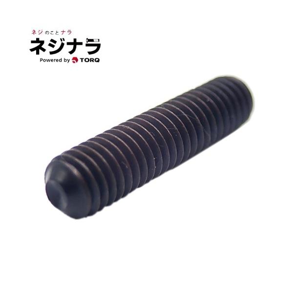 一番多く使用される種類で、先端がくぼんでいます。 六角頭付き止めねじ、いもねじ、セットスクリューなどと呼ばれます。