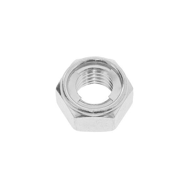 形状　●ナットにバネ効果のあるリング（フリクションリングと言い材質はＳＵＳ３０１）をカシめ、一体化した物です。　　特徴　●フリクションリングのバネ作用により雄ねじ部に摩擦が生じ、ゆるみ止め効果が発生します。　●中間位置で定着する事が出来ます...