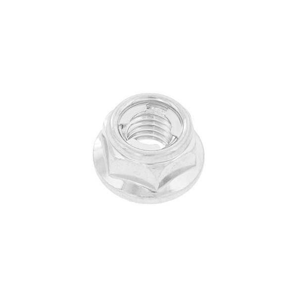 形状　●ナットにバネ効果のあるリング（フリクションリングと言い材質はＳＵＳ３０１）をカシめ、一体化した物です。　　特徴　●フリクションリングのバネ作用により雄ねじ部に摩擦が生じ、ゆるみ止め効果が発生します。　●中間位置で定着する事が出来ます...