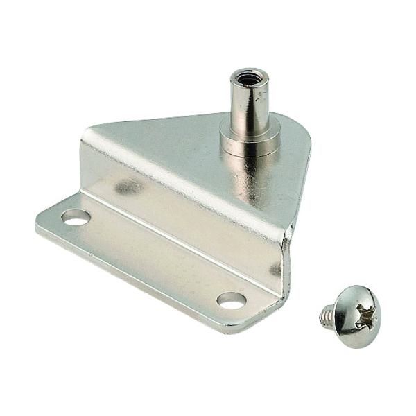 【特長】 木製扉やアルミフレーム扉に取り付けるためのHDSN専用取付座金です。