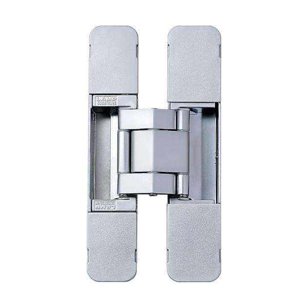 【付属品】 十字穴付皿タッピンねじ5×20（4本/蝶番1ヶ）ステンレス鋼 六角棒スパナ呼び3 【オプション品】 スチールドア・スチール枠用ブラケット HES3D-120BKT型