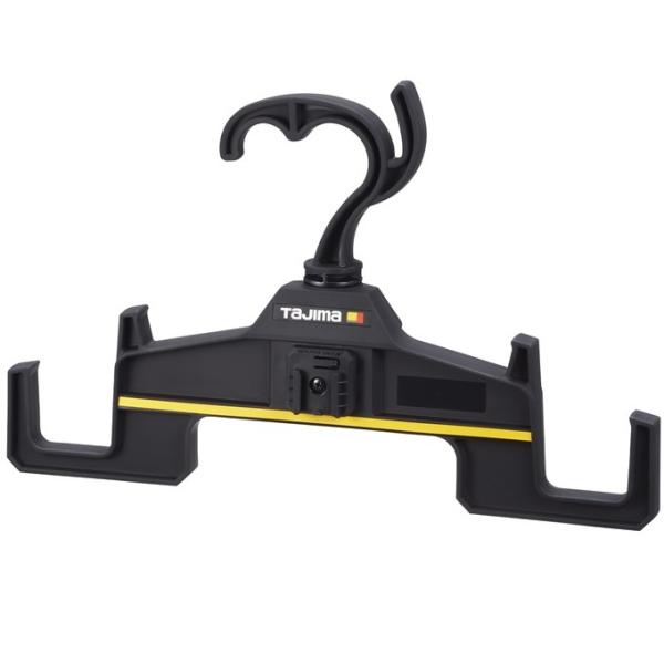 腿ベルトをかけるフック付で、ハーネスをコンパクトに収納可能台車ハンドル、単管にもフィットする2サイズのフック形状フック回転式セフプレート1連付耐荷重20kg■仕様外寸：H283×W450×D64mm重量：約510g耐荷重：20kgセフプレー...