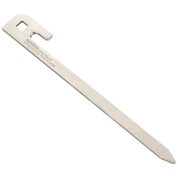 ※ 【追跡メール便】ポスト投函になります。新潟県燕市の刃物メーカーが作ったステンレス製ペグ。錆に強く、薄くて軽量。固めの地面でも耐えられる焼き入れ材。重ねても約24mmなので薄い。地面にしっかり食い込み、回りにくい平タイプ。ロープが触れる部...