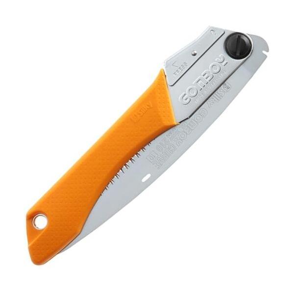 ※ 【追跡メール便】ポスト投函になります。※ 本体のみ、プラケースは付属しません。仕様刃長：210mm(万能目)目数(30mm)：10枚目刃厚：1.3mm切幅：1.2mm全長：折込時240mm・使用時440mm重量：235gアサリ無し・衝撃...