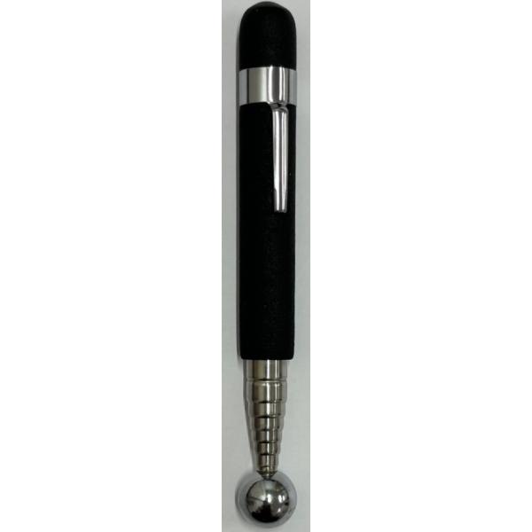 ※ 【追跡メール便】ポスト投函になります。タイルやコンクリートの剥離・浮き検査に音の変化で異常を見つけることができます。ポケットクリップ付全長：155mm〜715mm 伸縮グリップ部：約15φ・長さ約100mm球：約19φ材質：鉄重量：約 70g