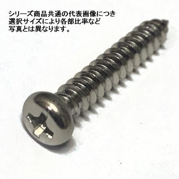 2.3 X 10　ステンAナベタッピング(L寸は首下表記です)ステンレス(+)Aナベタッピング「ナベ」とは頭の形状を指し、十字(プラスドライバーで締める)穴があり、ナベを逆さにしたような形状であることに由来します。(英語だとPANHEAD→...