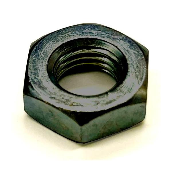 M16 P=1.5 六角ナット3種(薄型) 三価ブラック入手困難な細目ピッチの3種ナットです。3種ナット(コンタルナット)は1種ナットより高さが薄いタイプで、高さが呼び径の約60%です。(M10なら10X0.6=約6mm)※一般品(並目ピッ...