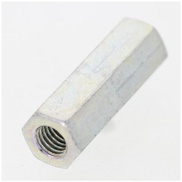 W1/2X19X30 　高ナット　ユニクロメッキ一般品高ナット全ネジのジョイントなどに細身の平径19タイプです。*発注単位に関する注意*当コーナーでは販売単位として「10個入りパック」等の表記をしておりますが「パック」とは、あくまでも発注数...