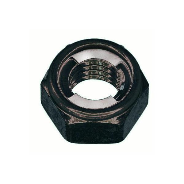 M10P=1.25(細目) Ｕナット2種 高強度(S45C-H) 三価ブラック一般工具で作業できる緩み止めナットの決定版緩み止めのパイオニア富士精密製の本物Uナットです。形だけを真似した類似品、近似品、模倣品とは実績と蓄積されたノウハウの違...
