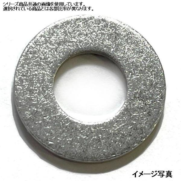 3.3X8X0.5(JIS_M3) アルミA1050丸ワッシャー寸法は「内径」 X 「外径」 X 「厚み」(単位mm)　で表記されています。わからない場合はお気軽にお問い合わせ下さい。アルミは軽量（鉄の約1/3、純チタンの3/5）で耐食性に...