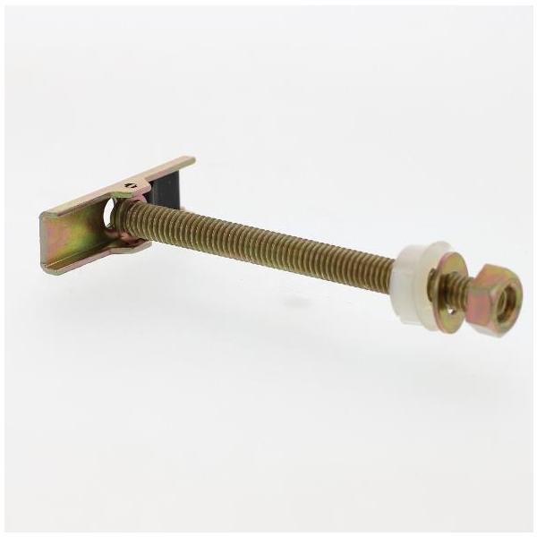 FA-10X135B　フリップアンカー（本体・ブッシュ・ＢＴ・ＮＴ・Ｗ　クロメート)全ての壁、パネルに使用可能。木材・コンクリート・鉄材等全ての締結母材（ボード）に対応できます。手すり取付け用に最適。困難な点検ハシゴ、空調設備など簡単に片側...