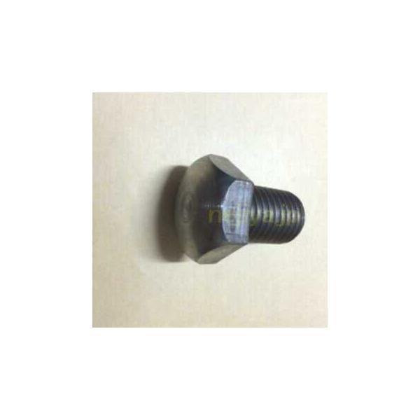 丸頭加工ボルト　M20X30・材質　鉄・表面処理　無し（生地）55階建てビルのPC(プレストレスト コンクリート)レベル調整,鉄骨柱建レベル調整用として大手ゼネコンJV様の依頼で生産したものの余剰品です。レベル調整がしやすいよう頭部を丸めて...