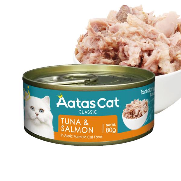 うま味あふれる煮こごり（アスピック）でジューシーに調理したツナの缶詰です。愛猫のニーズにあわせて選べる美味しいトッピングをプラスしたフレーバーを揃えています。トッピングは控えめです。・一般食 ・オールステージで全ての猫種向きです。・グレイン...