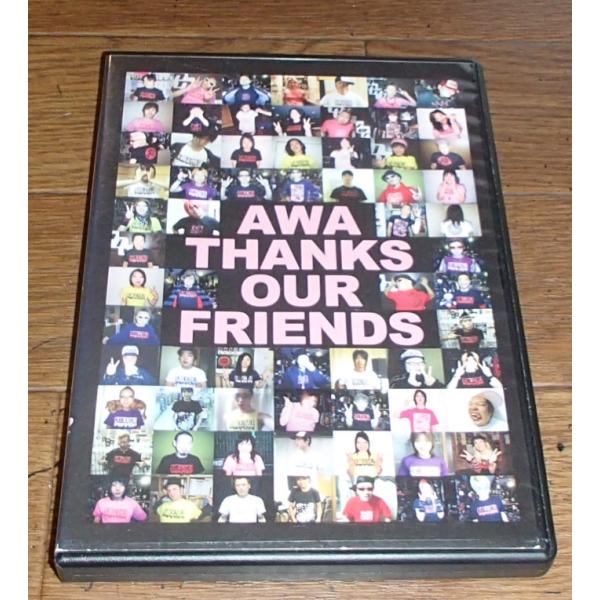 「邦楽DVD　BUBBLELOVELE / AWA THANKS OUR FRIENDS」-中古　ＵＳＥＤ　国内盤　ＤＶＤです-People’s Records盤、ORB-001規格-盤質　多少スリキズ有りです　動作には問題ございません-歌...