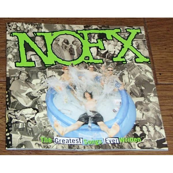 「NOFX　／　Greatest Songs Ever Written: By Us」-中古　ＵＳＥＤ　輸入盤　ＣＤです-Epitaph盤、045778672721規格-盤質、ジャケ　良いです=曲目リスト=1dinosaurs will d...