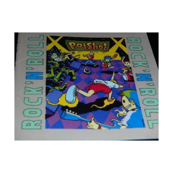 「Potshot ポットショット/Rock &amp; Roll」‐中古 ＵＳＥＤ 国内盤 ＣＤです‐ＵＫプロジェクト/国内盤、ＴＶ−００２規格‐盤質、ジャケ 良いです‐歌詞付き 帯は付いていません＝曲目リスト＝Sing Along Wit...