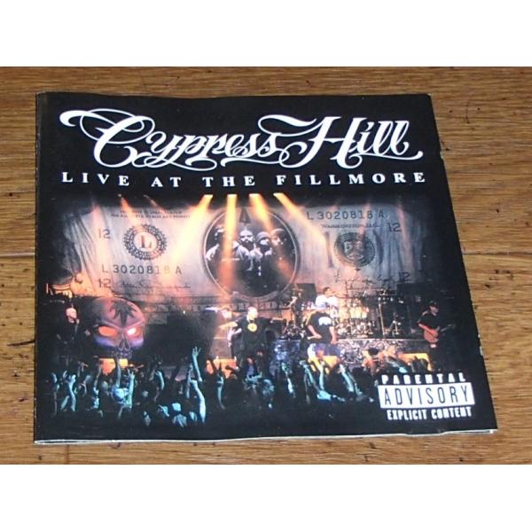 「サイプレス・ヒル　Cypress Hill／Live at the Fillmore」-中古　ＵＳＥＤ　輸入盤　ＣＤです-Columbia盤、5099750055823規格-盤質、ジャケ　良いです=収録曲=1.Hand On The Pu...