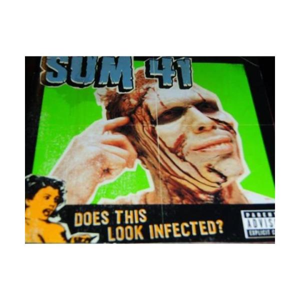 「SUM 41/Does This Look Infected?」-中古 ＵＳＥＤ 輸入盤 ＣＤです-ＩＳＬＡＮＤ盤、０６３ ５６１-２規格-ジャケ スレ、イタミ等 経年感有りです-盤質 良いです-歌詞付き＝曲目リスト＝ 1. Hell S...