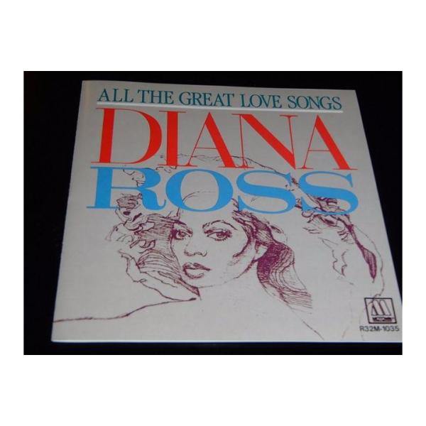 「ダイアナ・ロス / グレイト・ラブ・ソングス」?中古　ｕｓｅｄ　国内盤　ＣＤです?BMGビクター/国内盤、Ｒ３２Ｍ−１０３５規格?ジャケ　良いです?盤質　スリキズ有りです　動作には問題ございません?歌詞付き　帯は付いていません＝収録曲＝1...