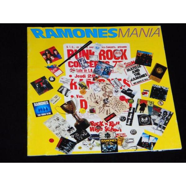 「ラモーンズ　Ramones／Ramones Mania」ー中古　ＵＳＥＤ　輸入盤　ＣＤですーＳＩＲＥ盤、０７５９９２５７０９２３規格ージャケ　プラケースとの咬み痕にイタミ、破れ有りですー盤質　研磨有りです　動作には問題ございません=曲目リ...