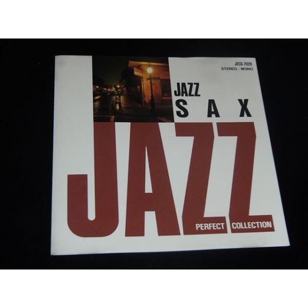 「ジャズ・サックス　−ＰＥＲＦＥＣＴ　ＣＯＬＬＥＣＴＩＯＮ−」-中古　ＵＳＥＤ　国内盤　ＣＤです-ＥＹＢＩＣ/国内盤、ＪＥＣＤ−７０２０規格-ジャケ　スレ、ヨゴレ等　経年感有りです-盤質　スリキズ有りです　ディスクラベル面　スリキズ有りです...