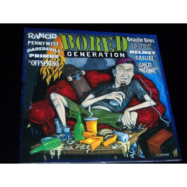 「Bored Generation（パンク・コンピレーション）」-中古　ＵＳＥＤ　輸入盤　ＣＤです-ＥＰＩＴＡＰＨ盤、８６４６１−２規格-盤質、ジャケ　良いです=曲目リスト=1. Don't Care/Live Fast, Die Youn...