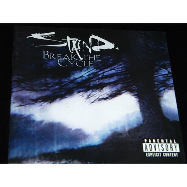 「ステインド　ＳＴＡＩＮＤ／Break the Cycle」-中古　ＵＳＥＤ　輸入盤　ＣＤです-ＦＬＩＰ盤、075596262620規格-ジャケ　ヨレ有りです-盤質　良いです-歌詞付き=曲目リスト=1. Open Your Eyes2. P...