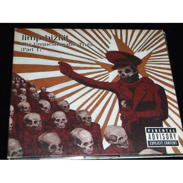 「リンプビズキット　LIMP BIZKIT／The Unquestionable Truth, Pt. 1」-中古　ＵＳＥＤ　輸入盤　ＣＤです-ＦＬＩＰ盤、602498820070規格-デジパックジャケット仕様盤ジャケ　スレ、イタミ、ヨレ等...
