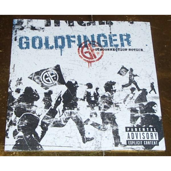 「Goldfinger　/　Disconnection Notice」ー中古　ＵＳＥＤ　輸入盤　ＣＤですーMaverick盤、48820 2規格ー盤質、ジャケ　良いですー歌詞付き＝収録曲＝1  My Everything 2:402  Wa...