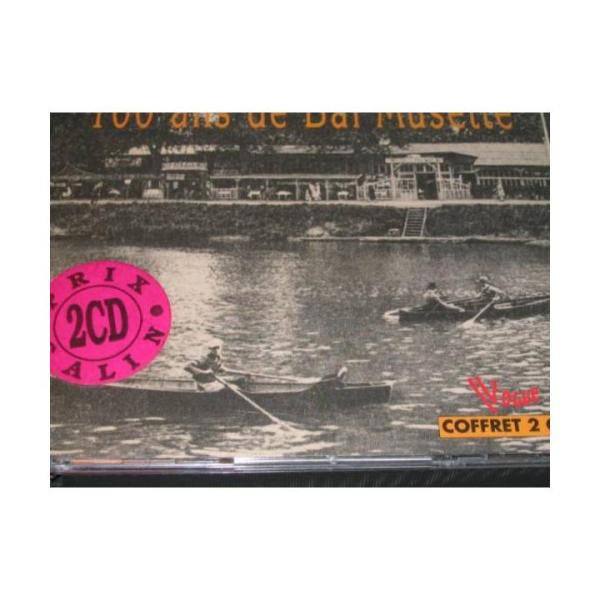 「100 Ans De Bal Musette （オムニバス）」−中古 ＵＳＥＤ 輸入盤ＣＤです−ＶＯＧＵＥ/フランス盤、ＶＧ６６６-６６０５０７規格−ジャケ 良いです−盤質 スリ傷有りです ディスクラベル面 スリ傷、ヨゴレ有りです−ミュゼ...