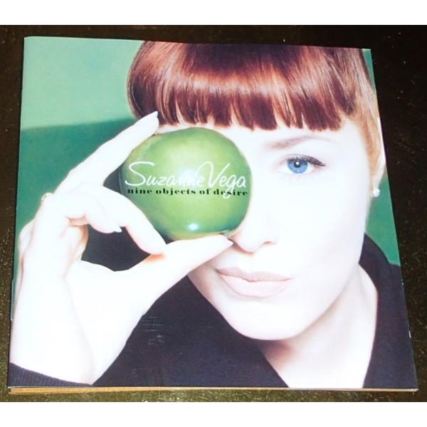 「スザンヌ・ベガ　Suzanne Vega　/　Nine Objects of Desire」-中古　ＵＳＥＤ　輸入盤　ＣＤです-Ａ＆Ｍ盤、731454058322規格-盤質、ジャケ　良いです　-歌詞付き＝収録曲＝1 Birth?Day (...