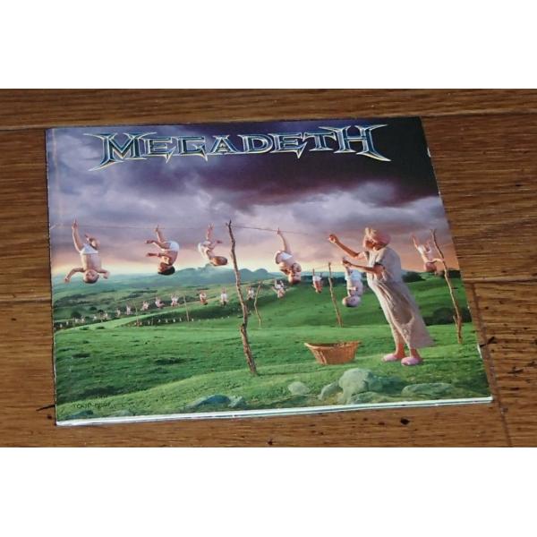 「メガデス / ユースアネイジアMegadeth / Youthanasia」-中古　ＵＳＥＤ　国内盤　ＣＤです-東芝盤、TOCP-8397規格-ジャケ　良いです-盤質　研磨有りです動作には問題ございません-歌詞対訳付き-帯は付いていません...