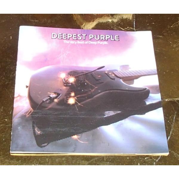 「Deep Purple　/　Deepest Purple (The Very Best Of Deep Purple)」ー中古　USED　輸入盤　CDですーwarner　bros盤、075992348621規格ージャケ　スレ、ヨレ、ヨゴレ...