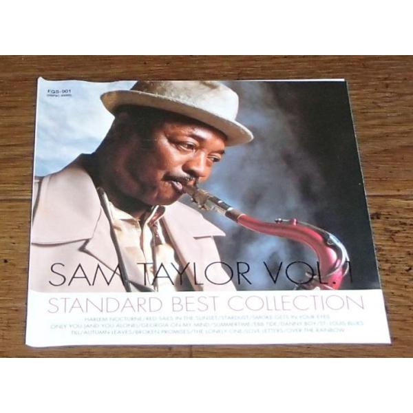 「サム・テイラー / スタンダード・ベスト・コレクション　Ｖｏｌ．1」-中古　ＵＳＥＤ　国内盤　ＣＤです-ポニーキャニオン盤、FGS-901規格-ジャケ　ヨレ、イタミ等経年感有りですプラケースとの咬み痕有りです-盤質　キズ有りです動作には問...