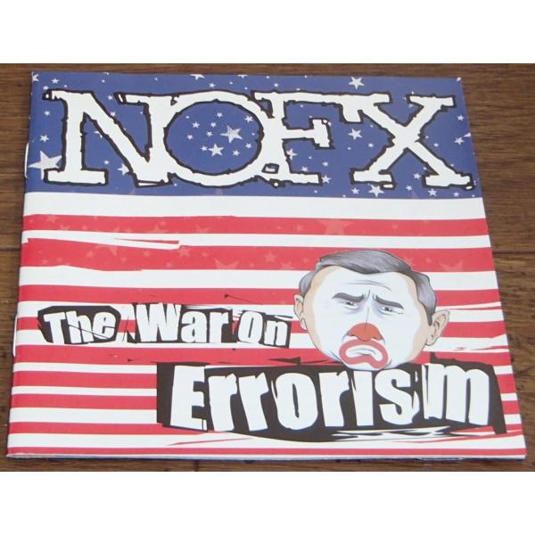 「NOFX　／　The War On Errorism」-中古　ＵＳＥＤ　輸入盤　ＣＤです-Fat Wreck盤、FAT657-2規格-ジャケ　ヨレ等　経年感有りです-盤質　スリキズ有りです動作には問題ございません-歌詞付き＝曲目リスト＝1...