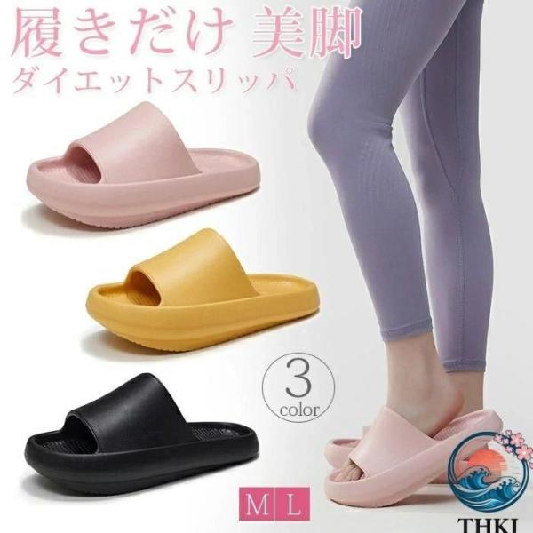 商品説明商品名腰痛・姿勢が悪い・ぽっちゃりしている。。。  こんなお悩みありませんか？     こちらのダイエットスリッパで気軽にダイエット・姿勢改善！     「5°の傾斜で履くだけ自然にトレーニング」  ・重心を後ろ側に意識させることで...
