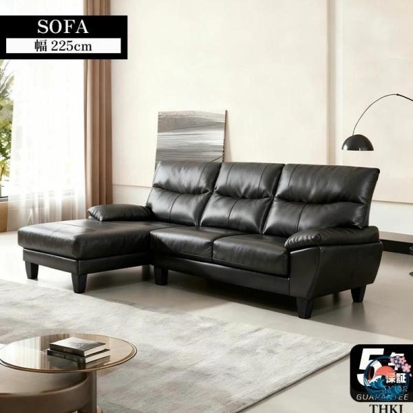 商品情報    商品名 ソファ   ej-sofa-3148     生産国    組立状態  簡単組立品    仕様  張地：本革 内部構造：天然木/Sバネ/ウレタンフォーム    サイズ(約)  ソファ本体：幅225cm×奥行88cm/...