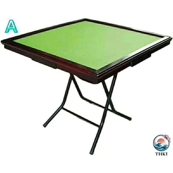 ? 1:材質：(木材、合金 ) 、サイズ(約)：幅90×奥行90×高さ73cm 重さ：約12kg。 ? 2:麻雀テーブルのフレーム全体は高品質の木製ボードで作られており、折りたたみ可能で収納可能、頑丈で耐久性があります。 柔らかなナイロン生...