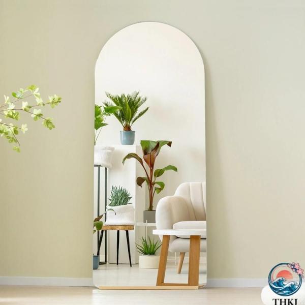 商品情報 商品名全身鏡  djyc-cyj-020  カラーNatural 素材MDF+glass  サイズ(約)奥行50×高さ160cm ポイント◆商品説明■POINT1　2WAY使用可能スタンド＆立てかけ2WAYでご使用可能。使わないと...